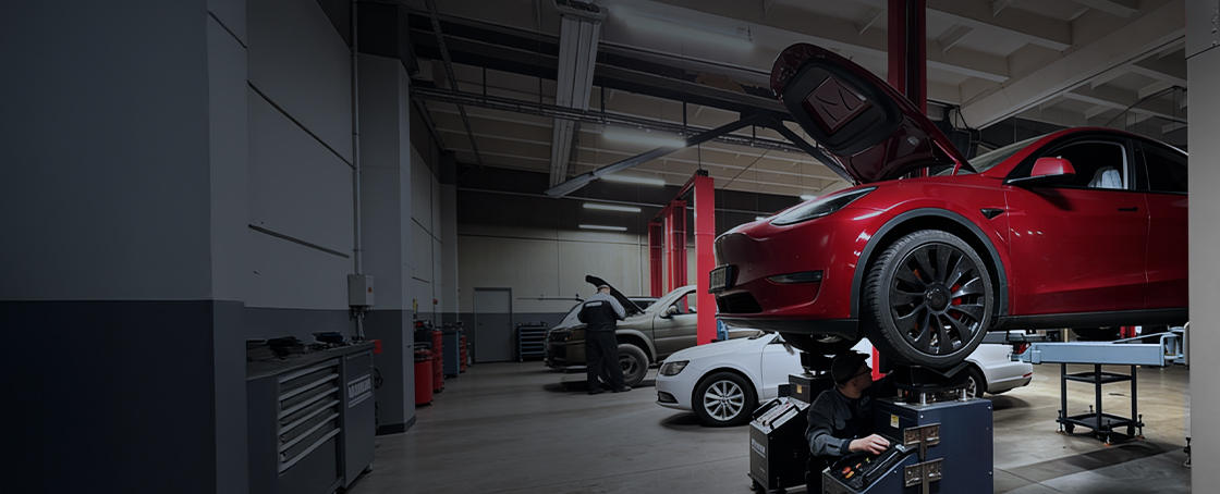 Діагностика SUBARU Forester підвіски на вібростенді. Діагностика ходової частини SUBARU Forester ...